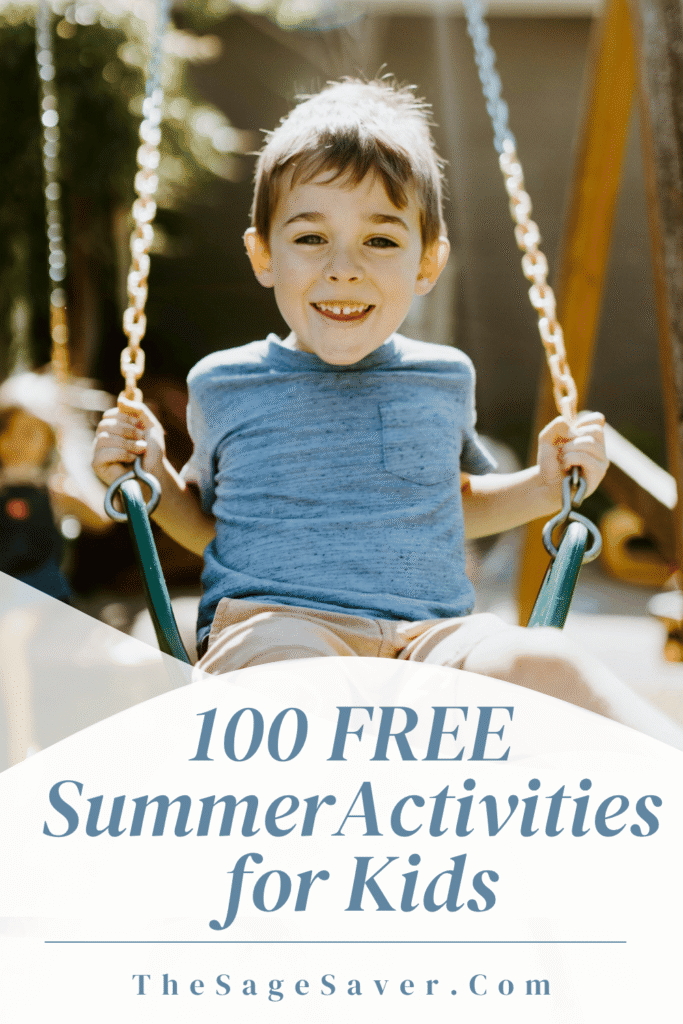 The Best Free Summer Activities for Kids - The Sage Saver
